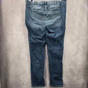 torrid | Jeans | Torrid Denim Blue Distress Straight Tapered Denim ...